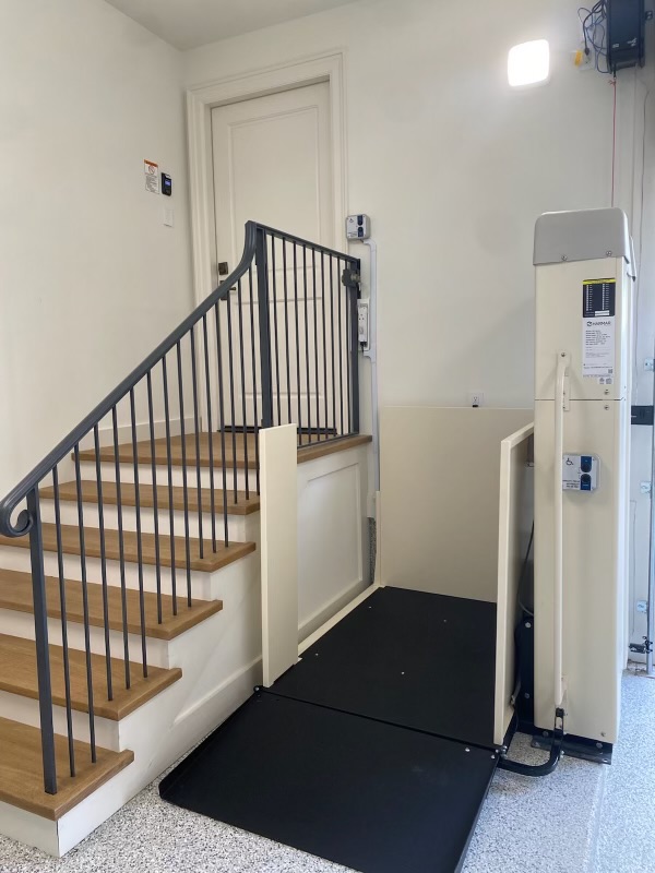A Vertical Platform Lift Installation